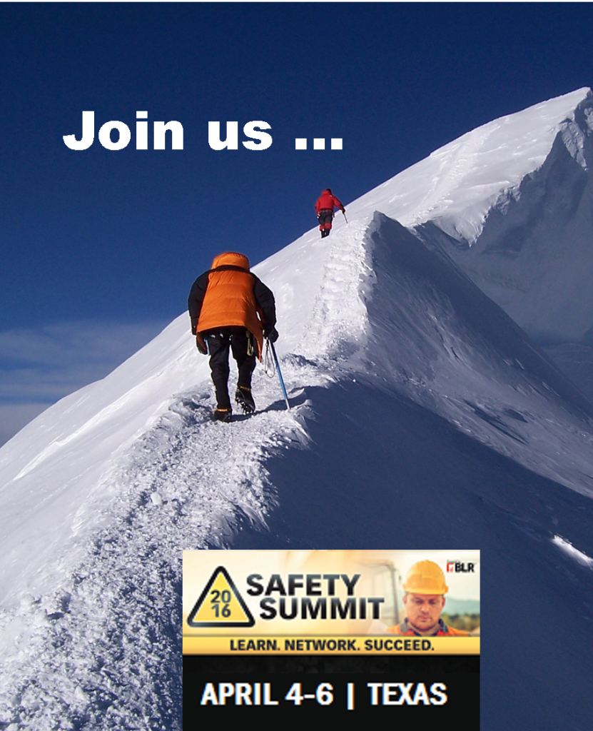 Join us at Safety Summit 2016! – Safety Culture Pros